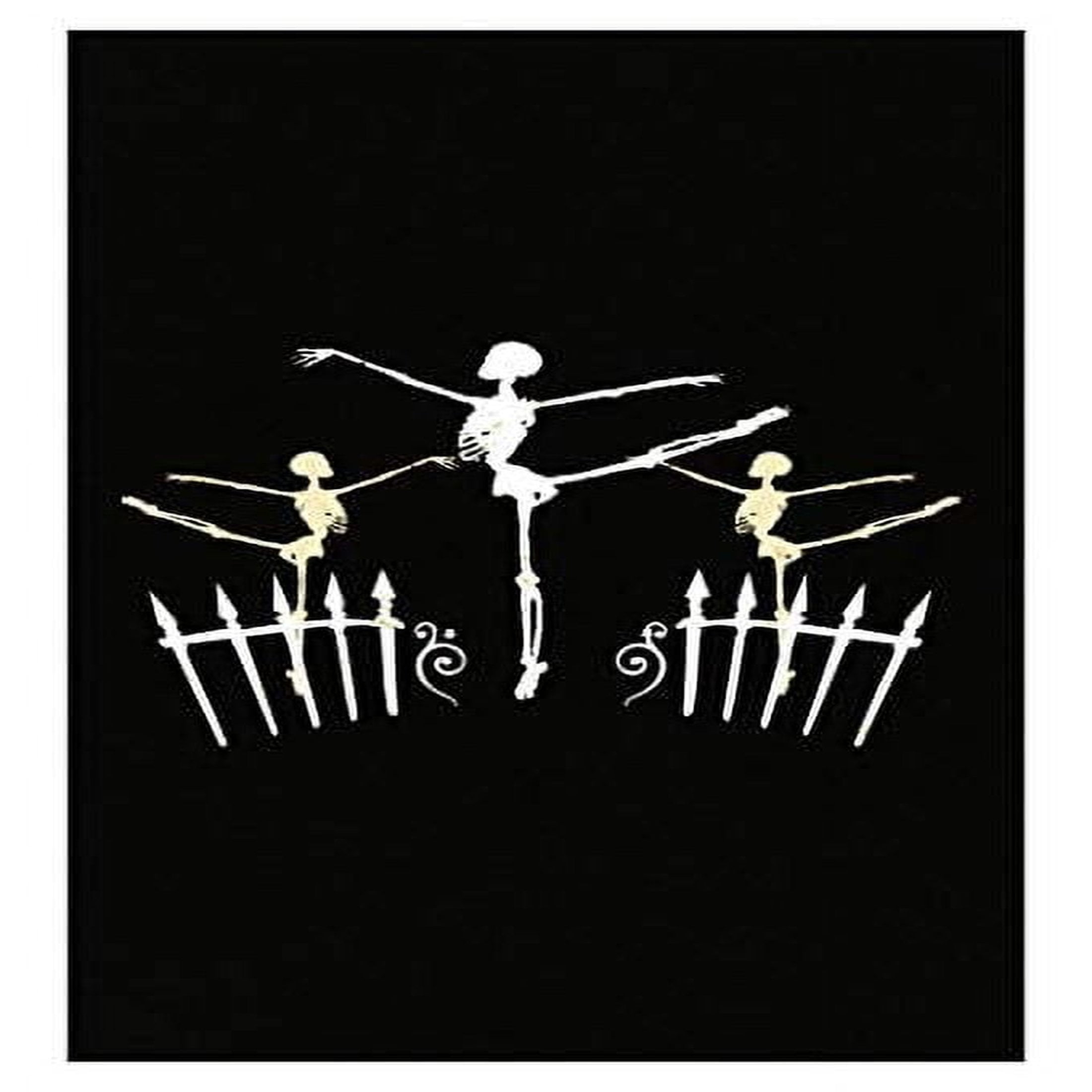 Ballet Dancing Skeleton Poster - Humorous Bones Movement Art Decor ...