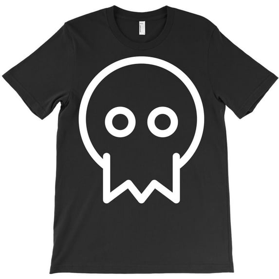 Funny Skeleton Head Graphic Tee, Minimalist Skeleton Head Aesthetic ...
