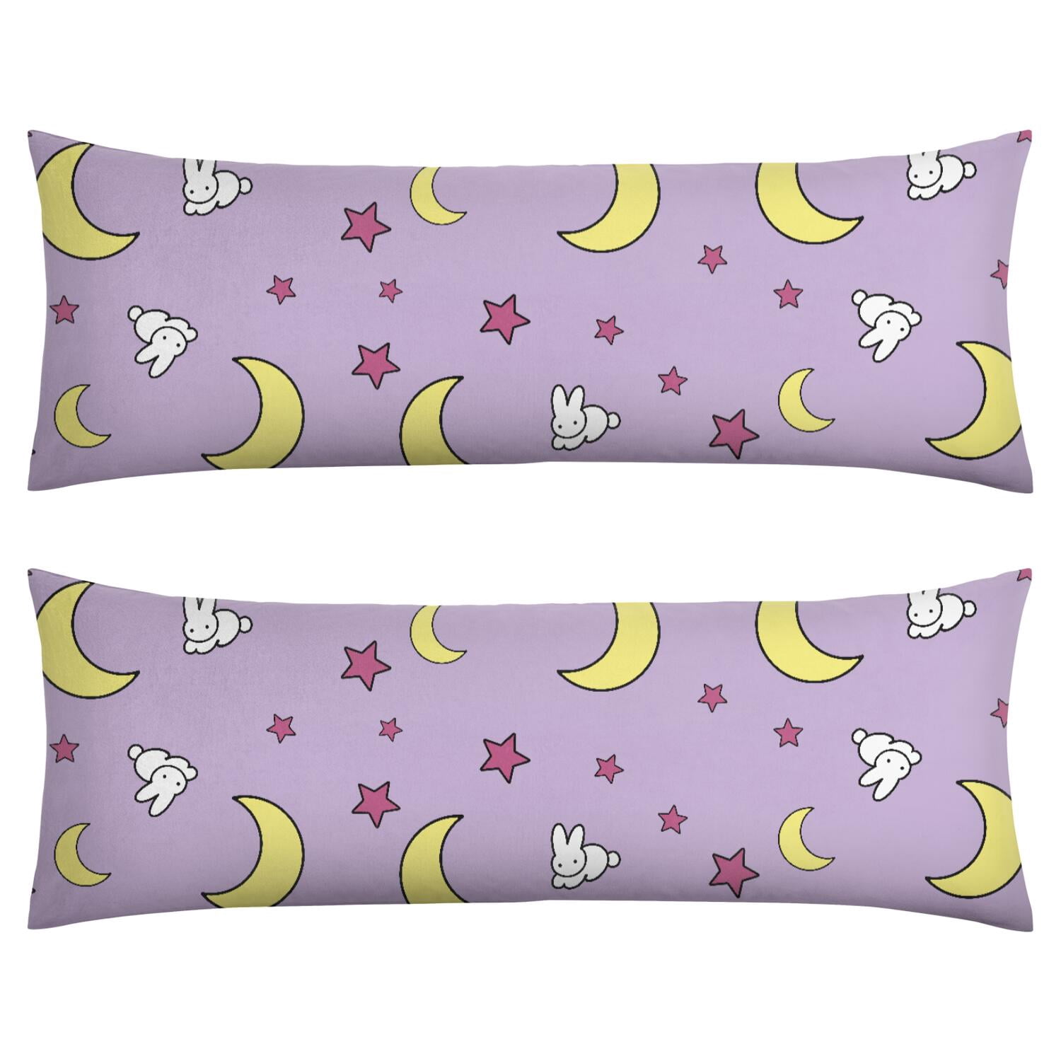 Funny Sketch Graffiti Body Pillow Cover 20x54 - Colorful Rainbow Design ...