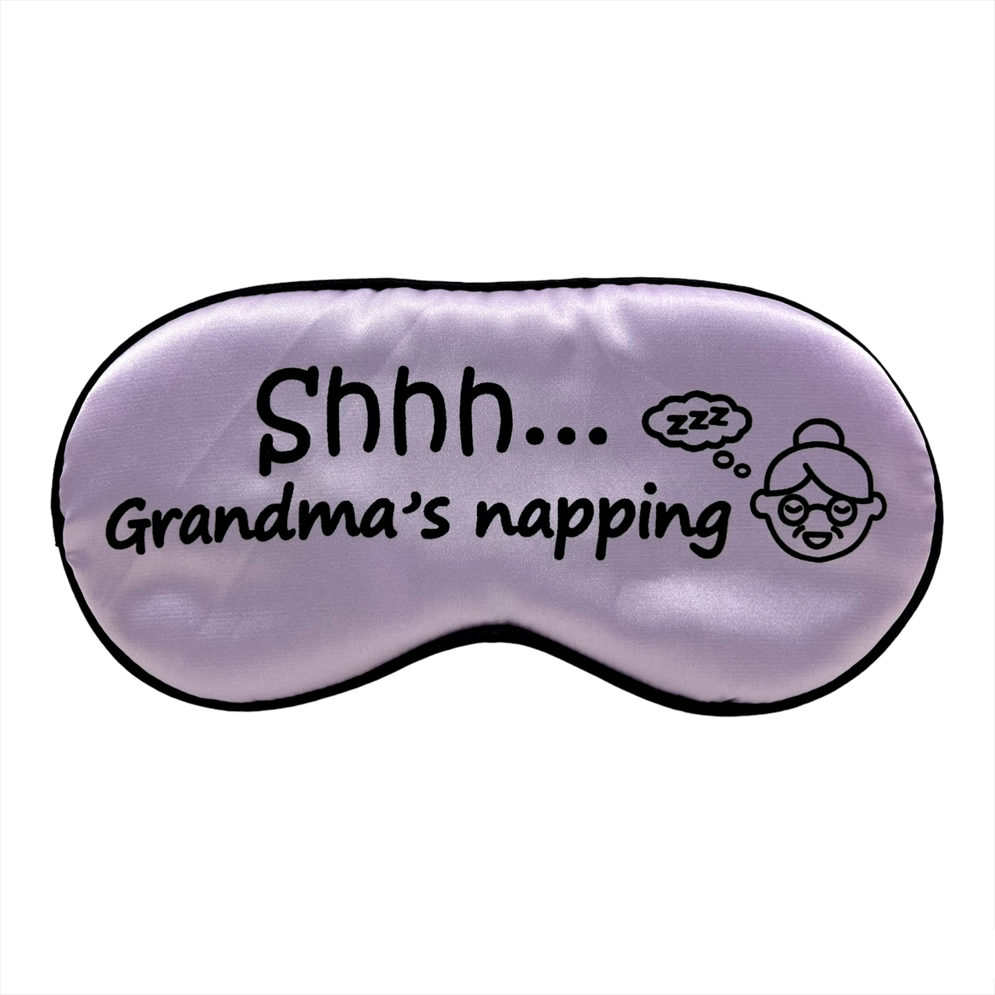 Funny Sleeping Mask for Grandma by Silly Obsessions. Napping Gift for ...