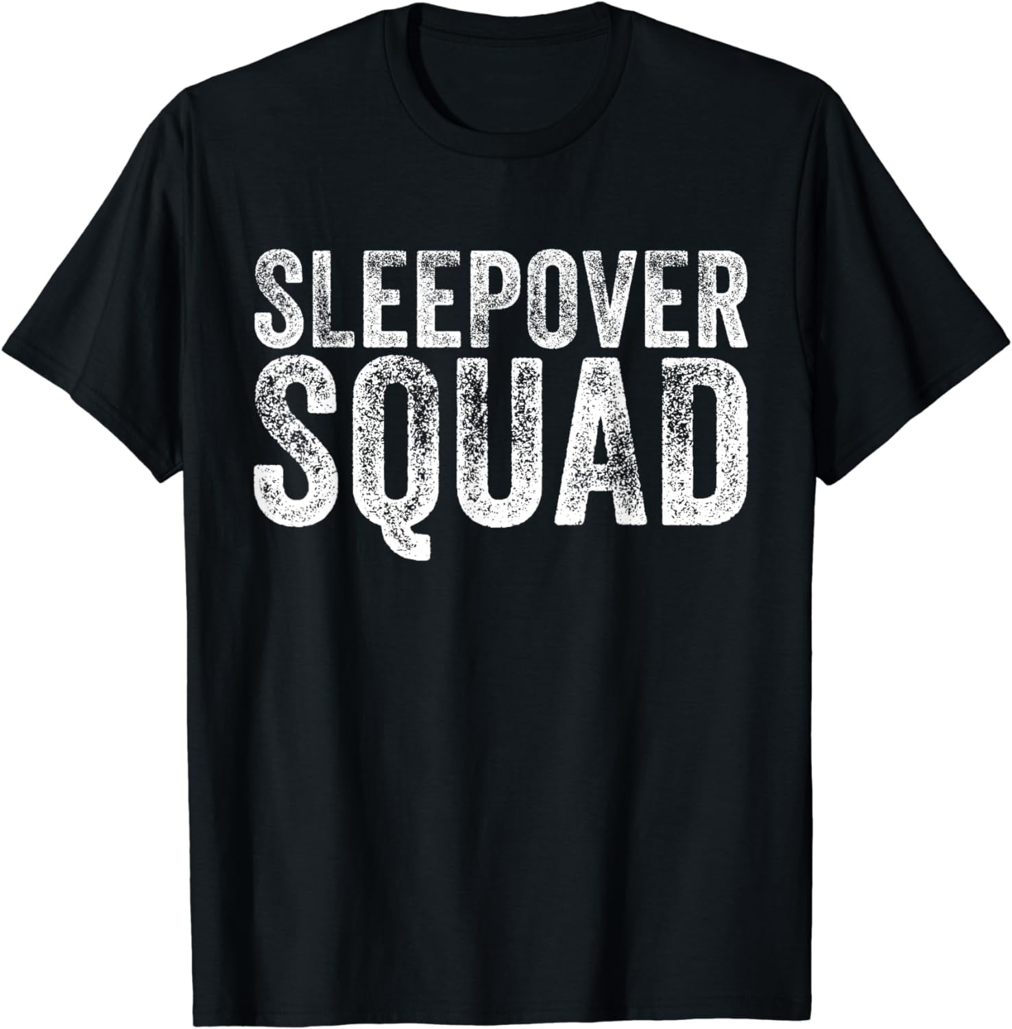 Funny Sleepover Squad Slumber Party Pajama Vintage Retro T Shirt