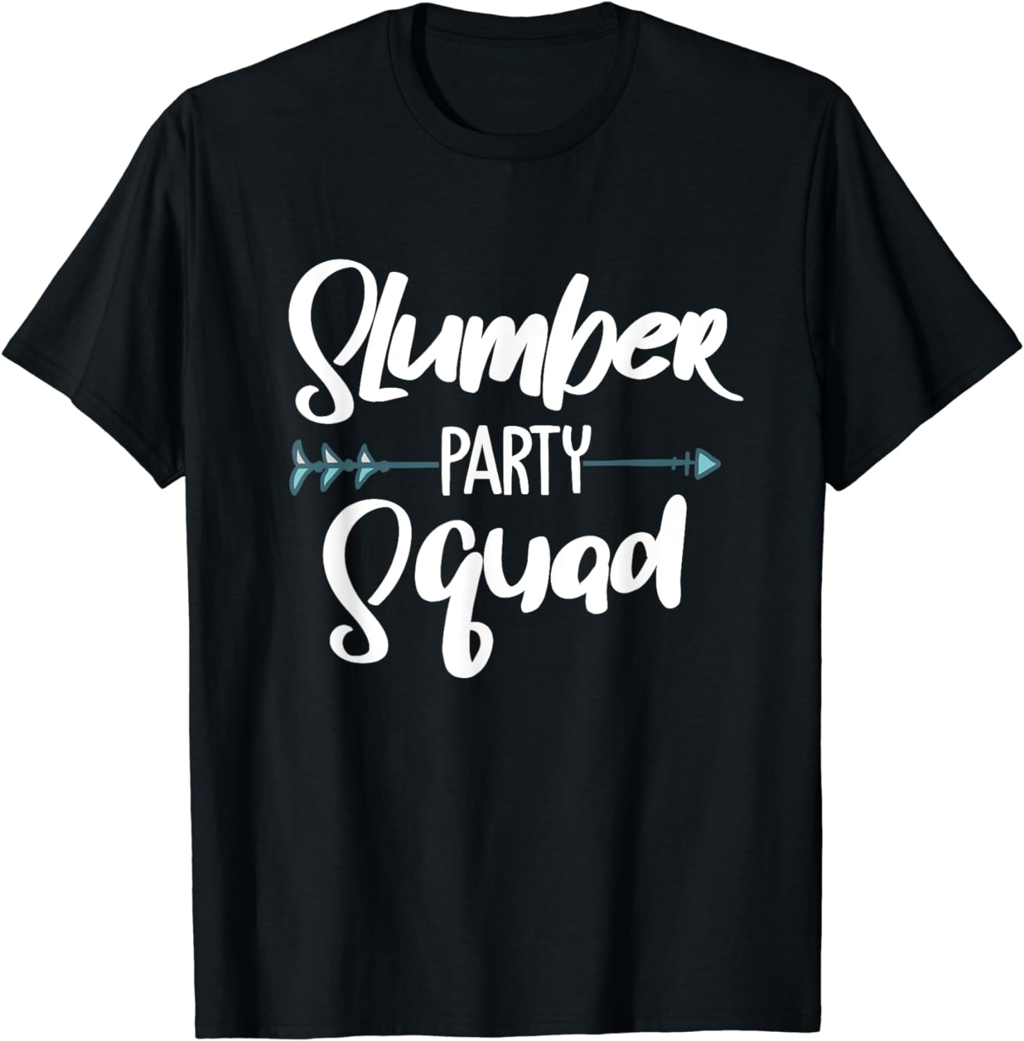 Funny Slumber Party Squad Designs For Girls Women Sleepover T Shirt