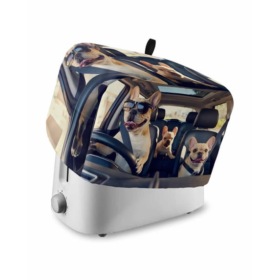 Funny Small Toaster Cover 2 Slice, Kitchen Appliance Covers, Modern ...
