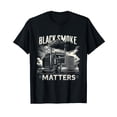 Funny Smoke Matters Truck Driver T-Shirt for Trucking Dads, Vintage ...