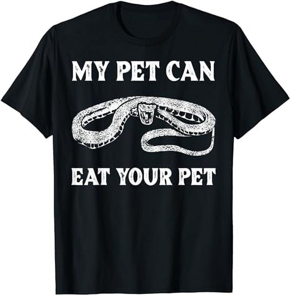 Funny Snake Reptile Lover Men Women Boys Girls Cobra Python T-Shirt ...
