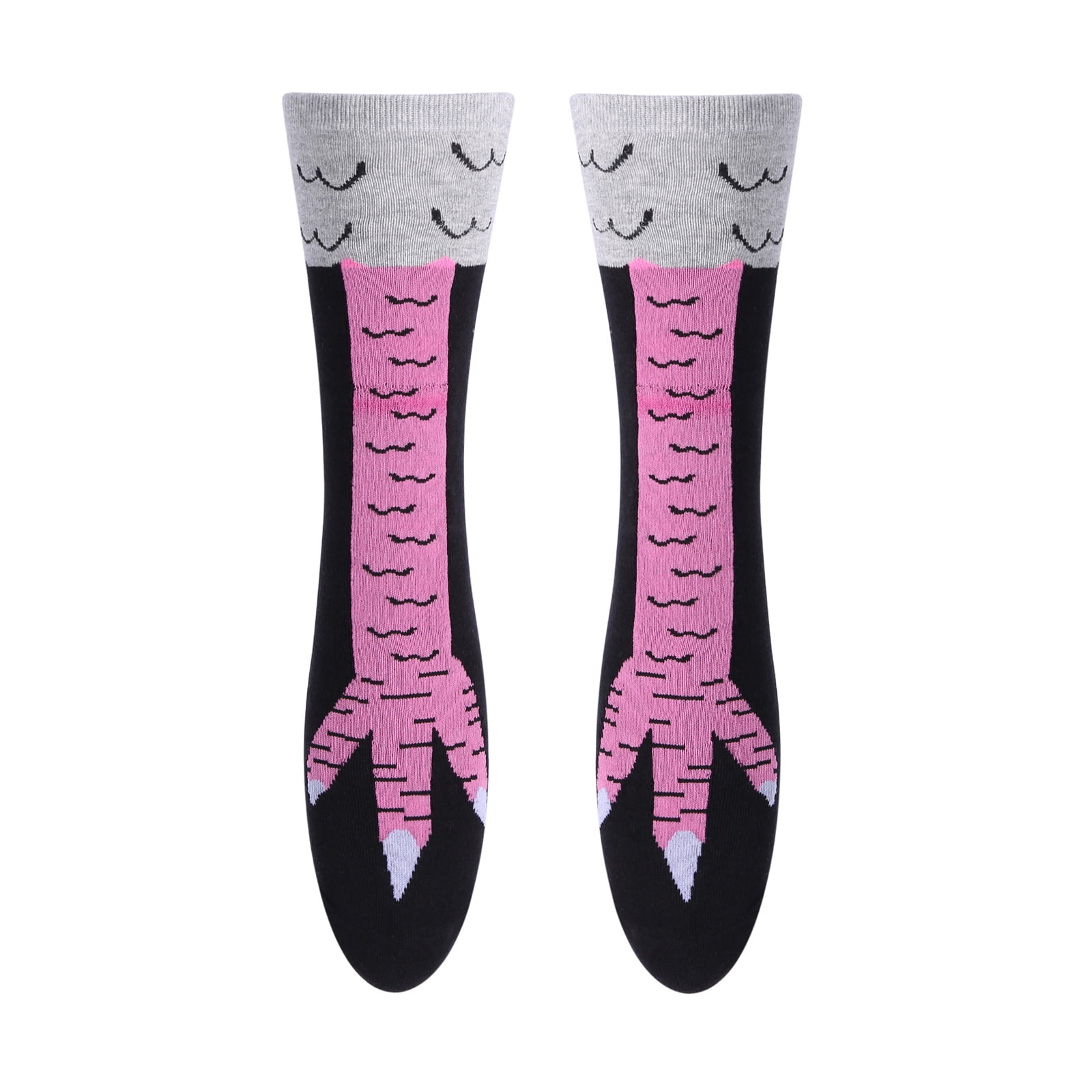 Funny Soft Novelty Cartoon for Kid Chicken Leg Socks Warm 3D Printed ...