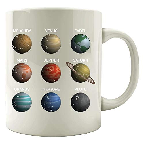 Funny Solar System - Nine Planets - Humor - Mug - Walmart.com