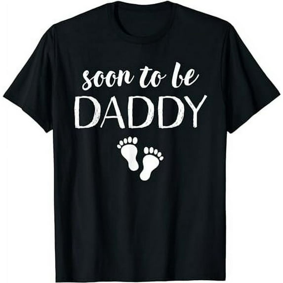 Funny Soon To Be Daddy Pregnancy Reveal Graphic Short Sleeve T-Shirt ...