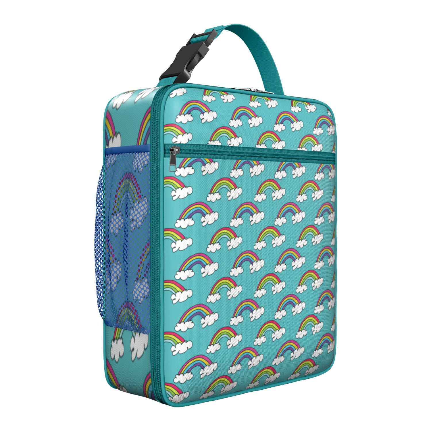 Funny Space Theme Insulated Lunch Box – Sketch Graffiti Cooler Bag with ...