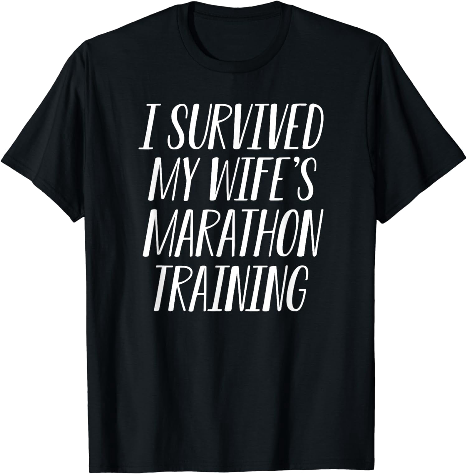Funny Spectator Marathon Survivor Shirt For Husbands - Walmart.com