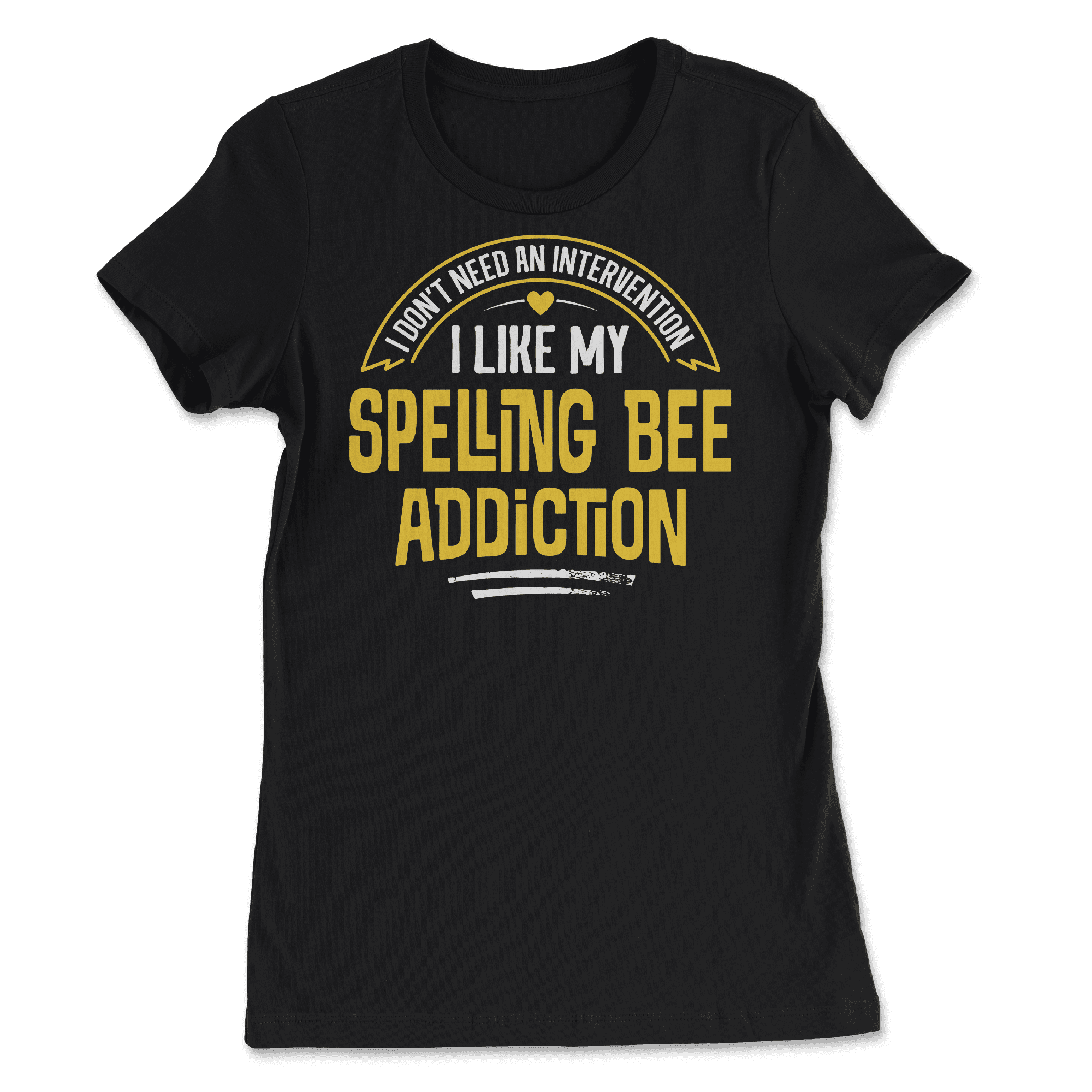 Funny Spelling Bee T Shirt I Like My Addiction