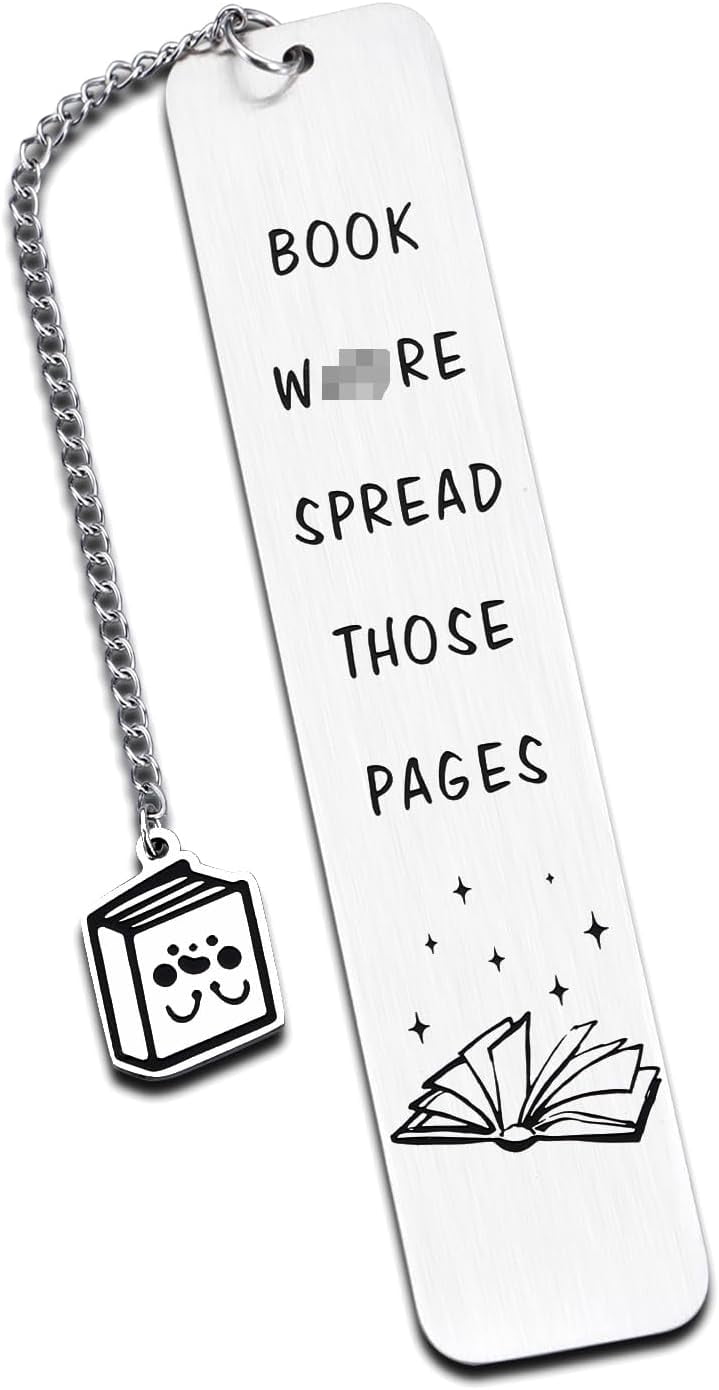 Funny Spicy Bookmark for Women Adult Female Friends Book Reader Romance ...