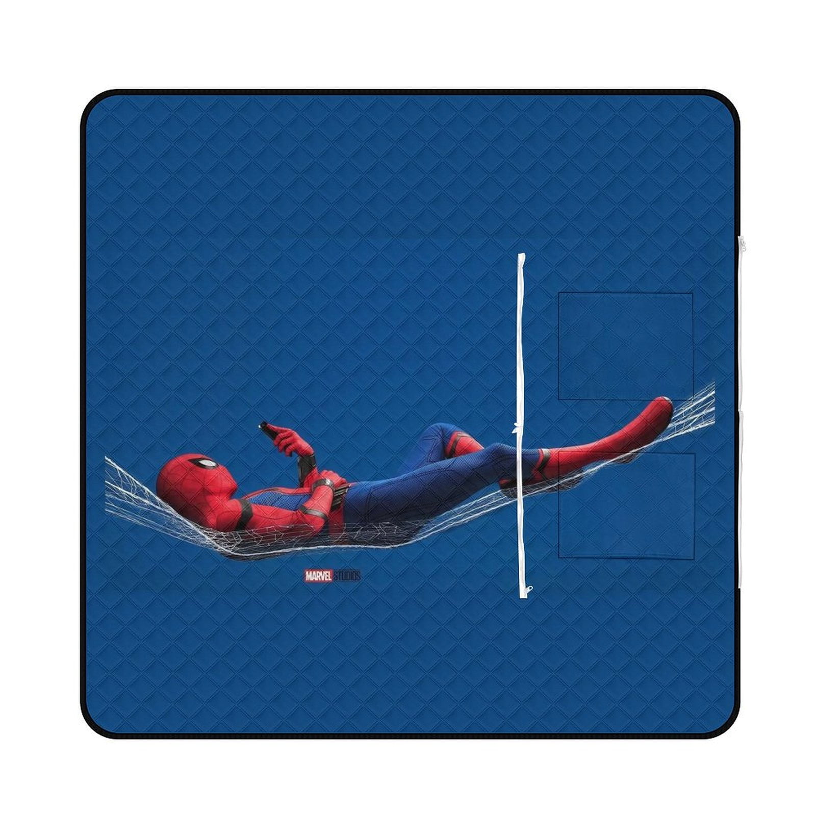 Funny Spider-Man Extra Large Picnic Blanket Waterproof,59"x 59"Foldable ...