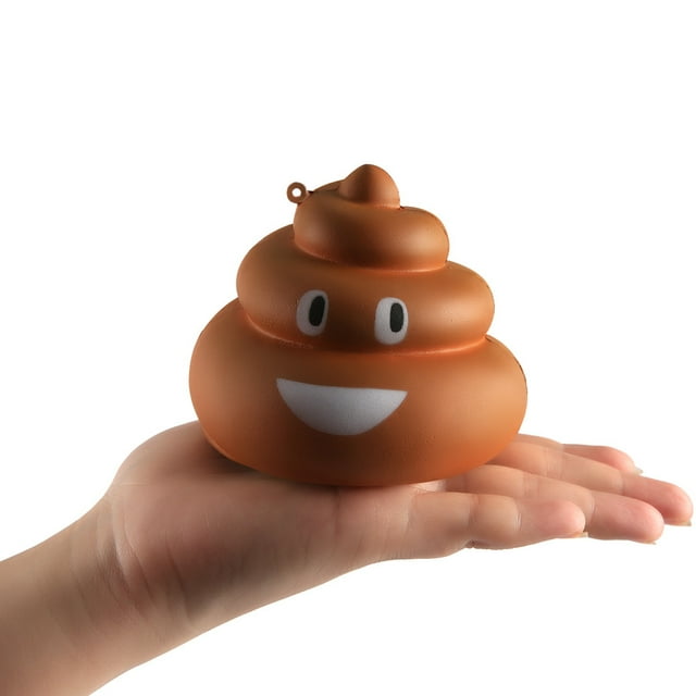 Funny Squishy Simulate Poop Squeeze Toy Stress Reliever Gag Prank Toy ...