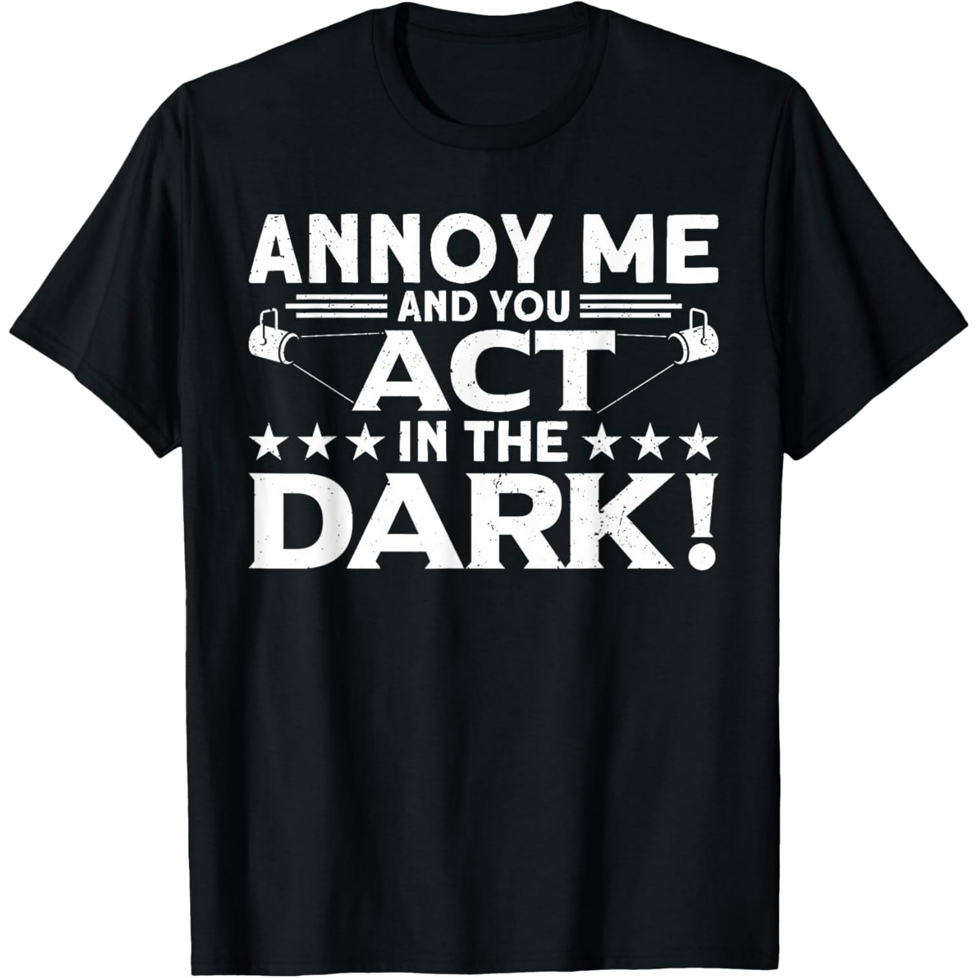 Funny Stagehand Quote Lighting Crew Unisex Graphic Short Sleeve T-Shirt ...