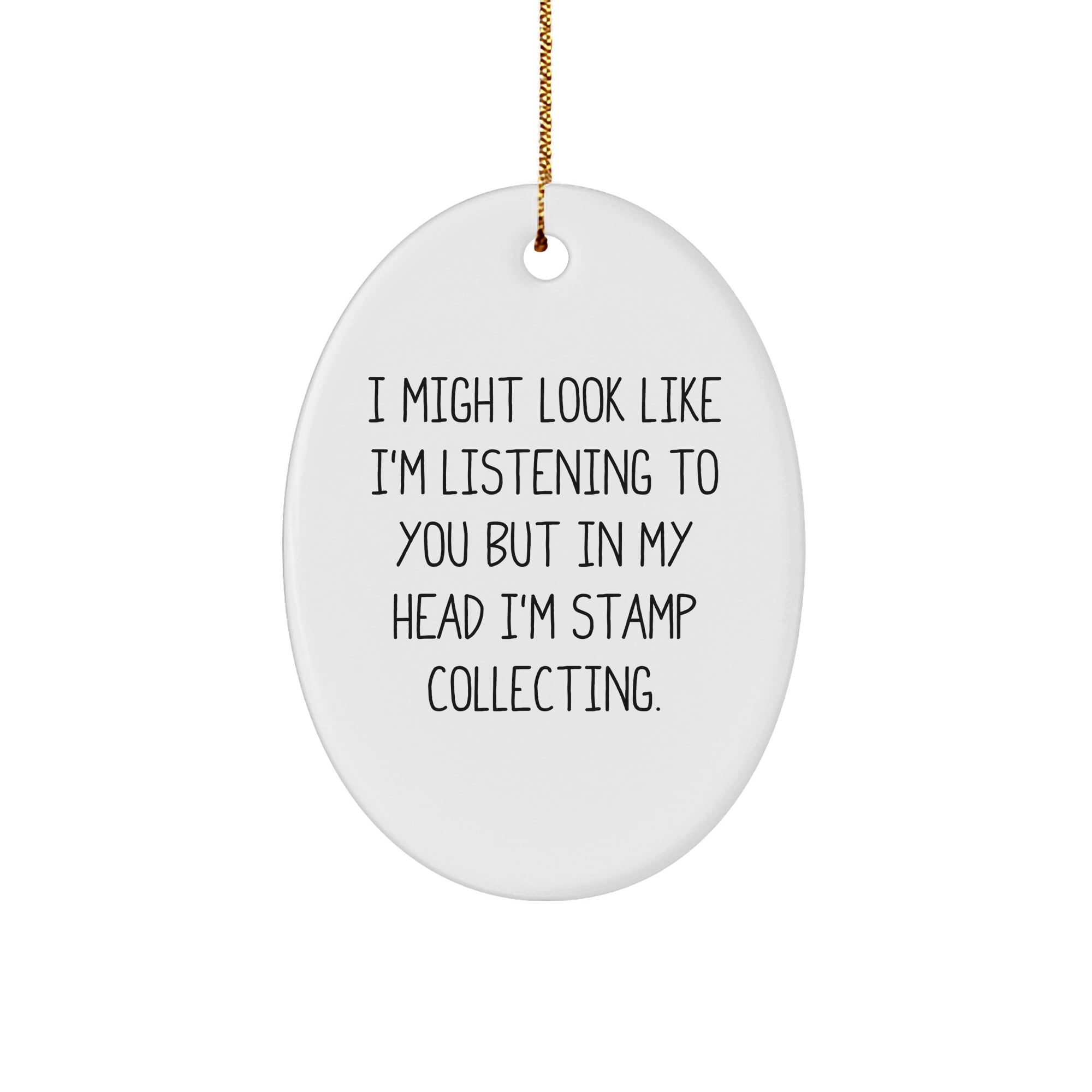 Funny Stamp Collecting Gifts from Friends for Men, 'I Might Look Like I ...