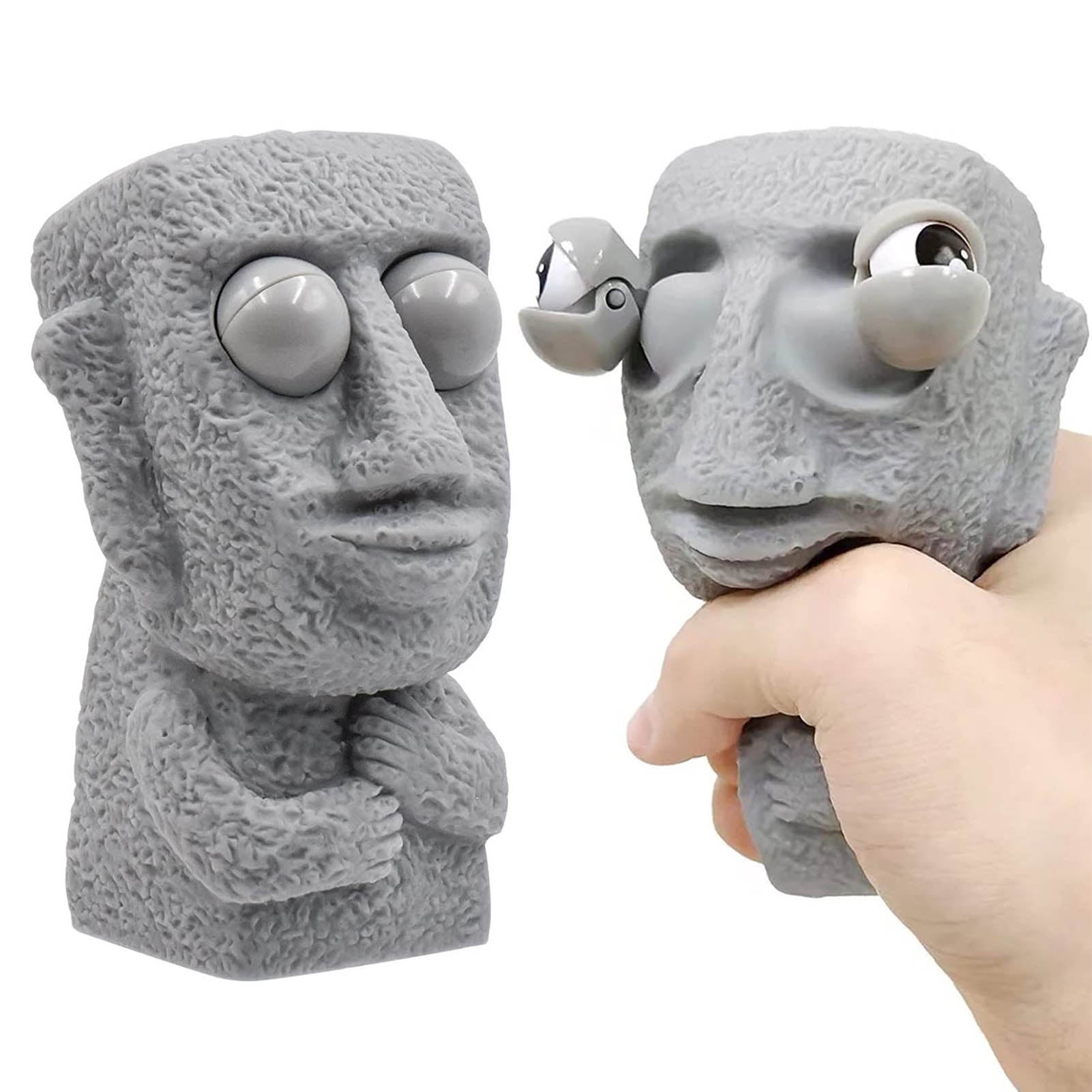 Funny Stone Man Pinch Toy Stress Relief Toys,Stoneman Pinch Toy Squishy ...