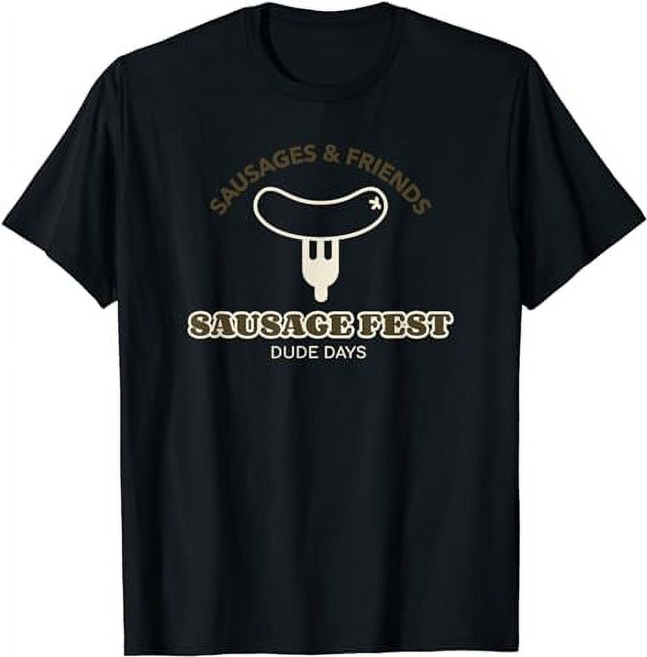 Funny Summer Cook Out Sausage Fest T-Shirt - Walmart.com