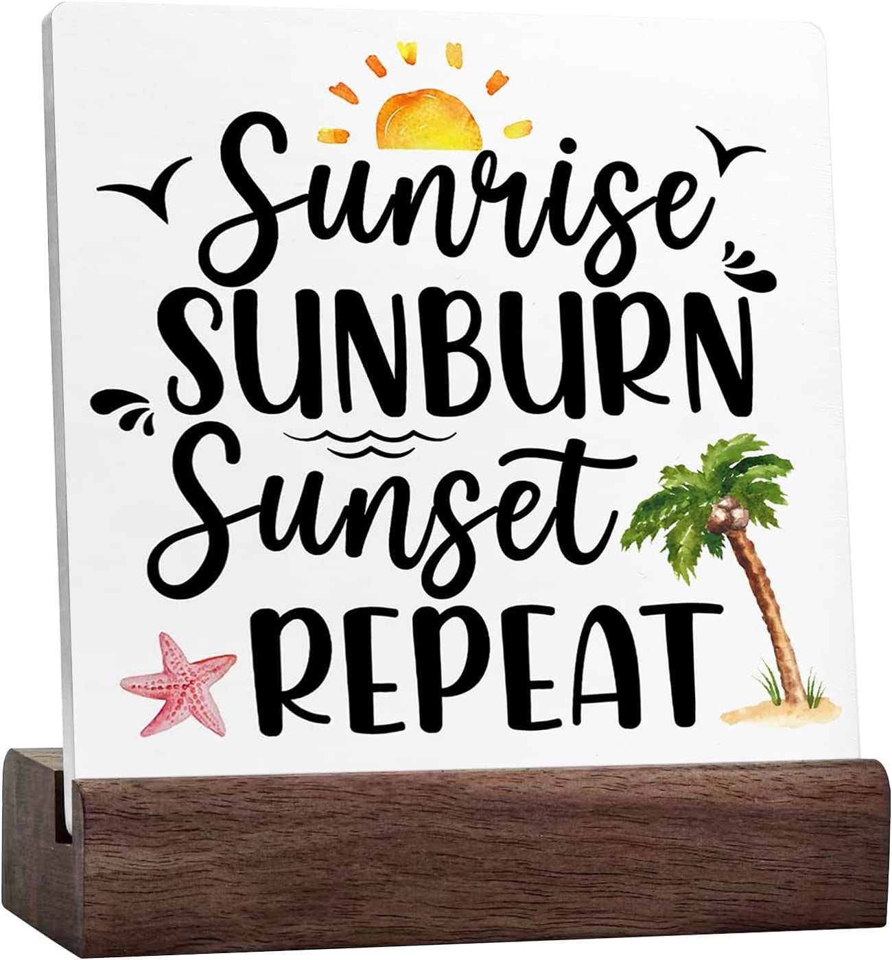 Funny Summer Decor,Beach Themed Signs,Summer Desk Decor,Sunshine ...