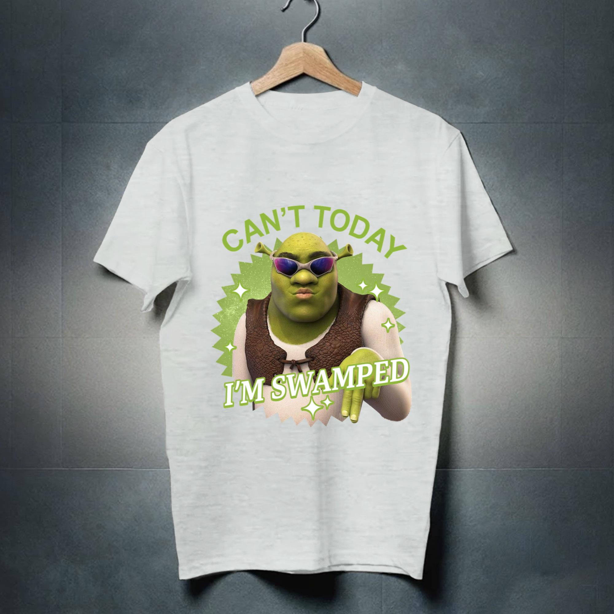 Funny Swamp Mood Graphic Shirt, Sassy Fairy Tale Humor Tee, Retro ...