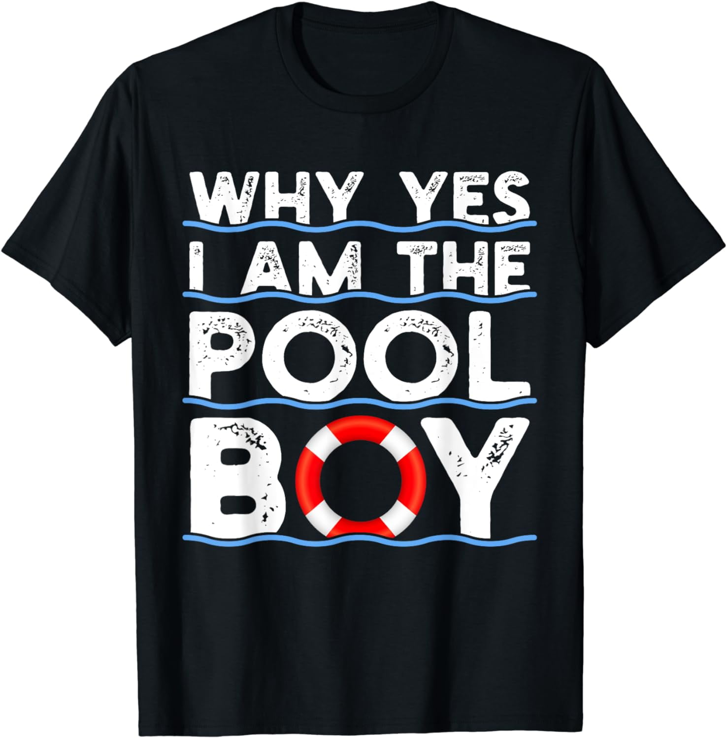 Funny Swimming Swimmer Why Yes I Am The Pool Boy Swim T-Shirt - Walmart.com