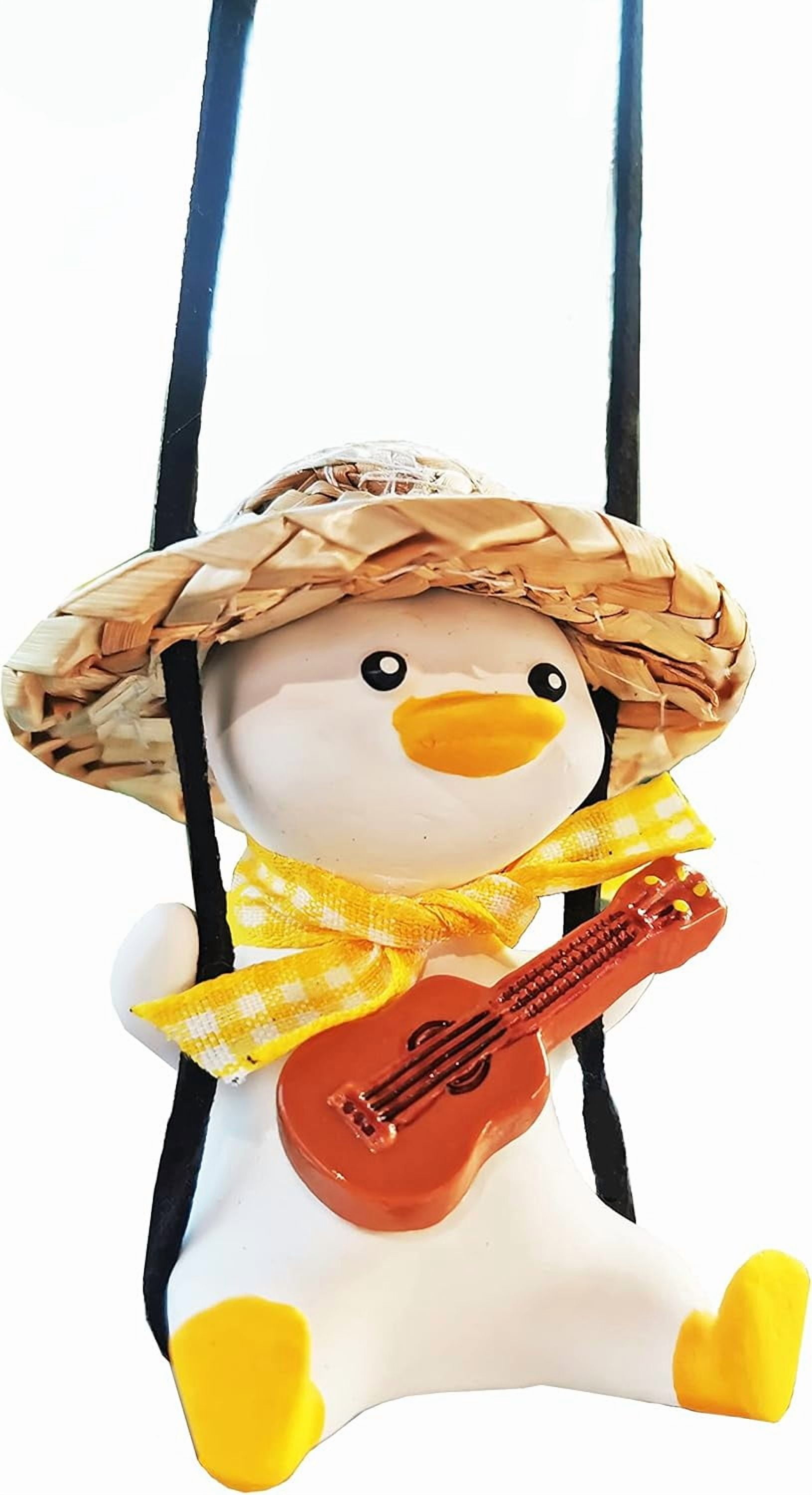 Funny Swinging Duck Car Mirror Hanging Ornament - Cool Automotive ...