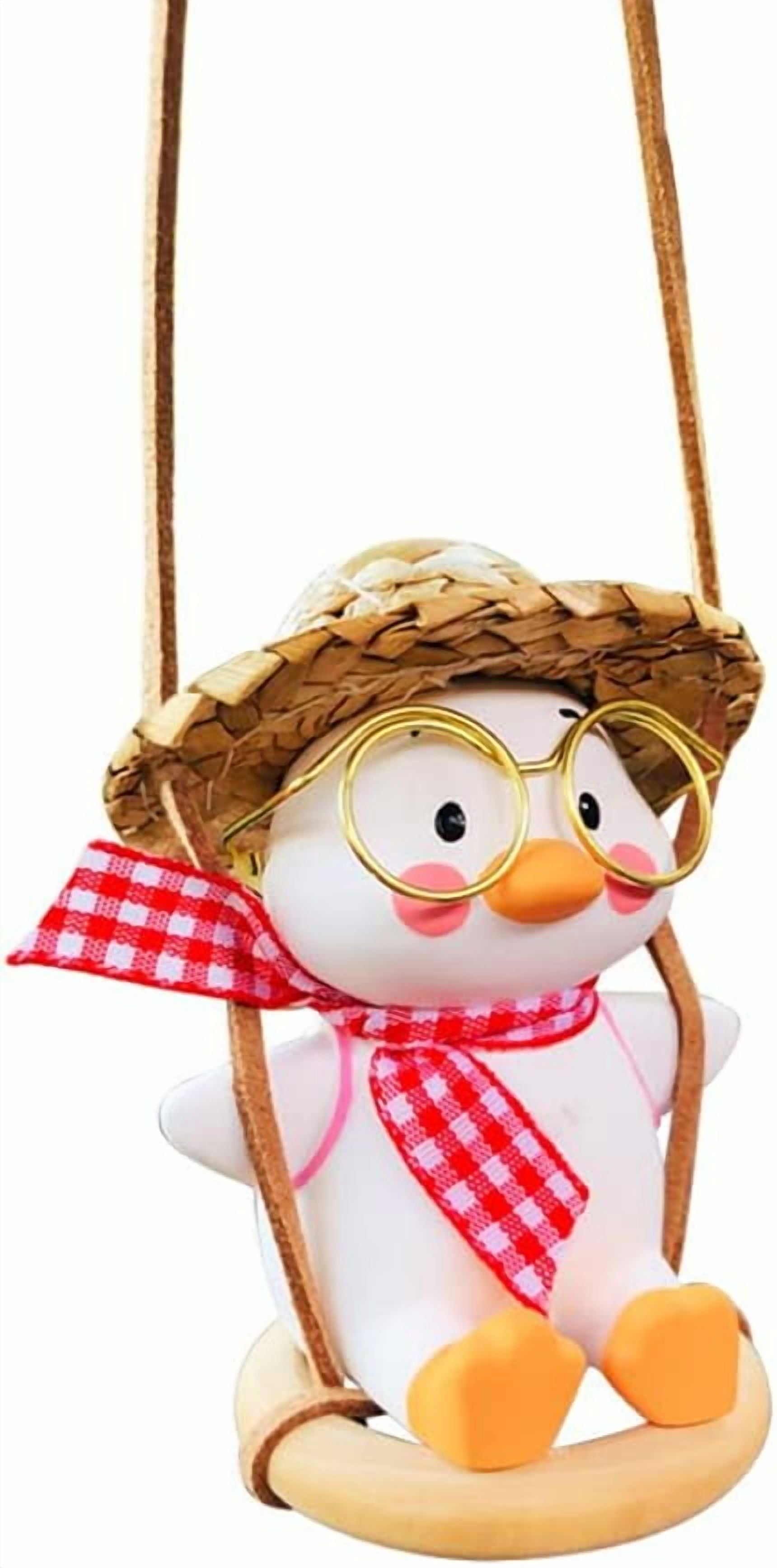 Funny Swinging Duck Car Mirror Hanging Ornament - Cool Automotive ...