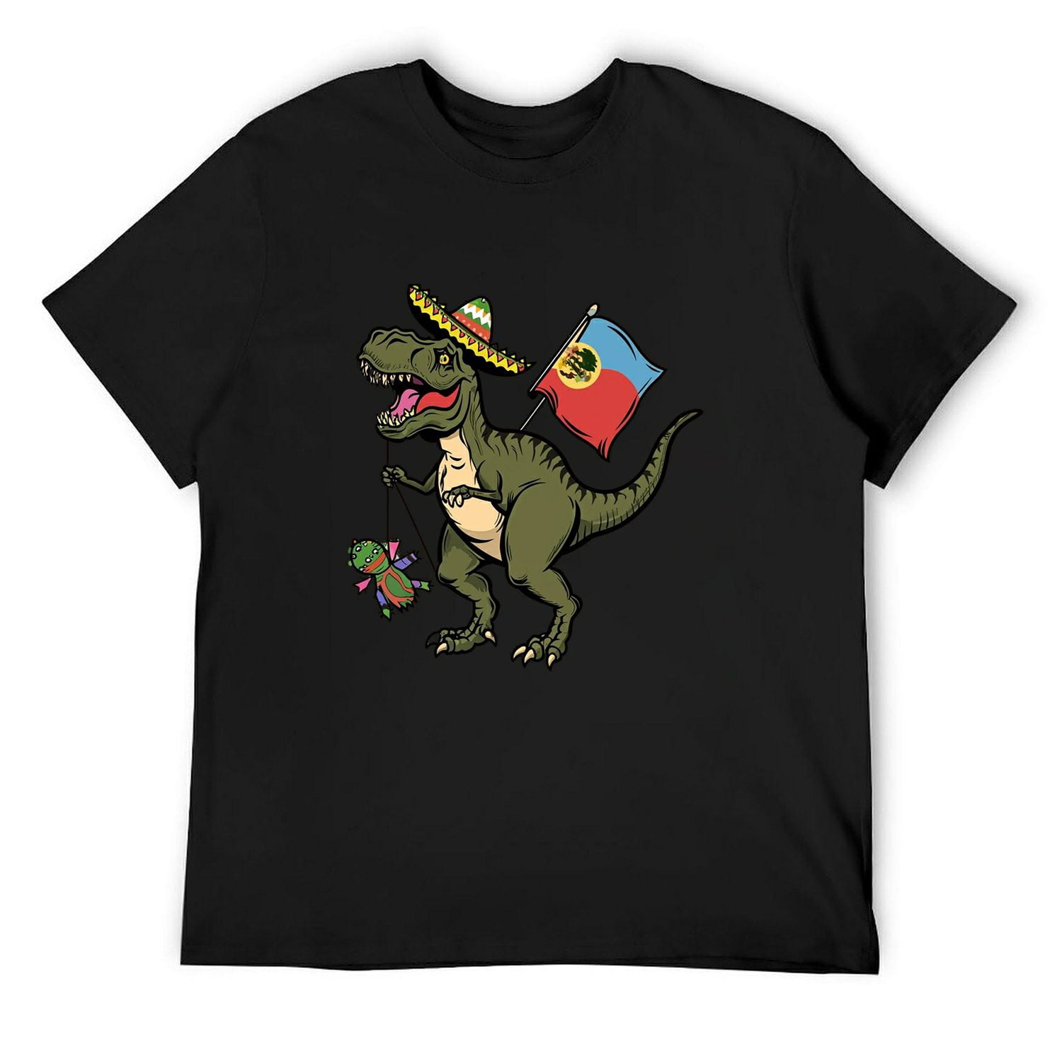 Funny T Rex Pinata Cinco de Mayo Well Crap Fiesta Gift Idea Mens T ...