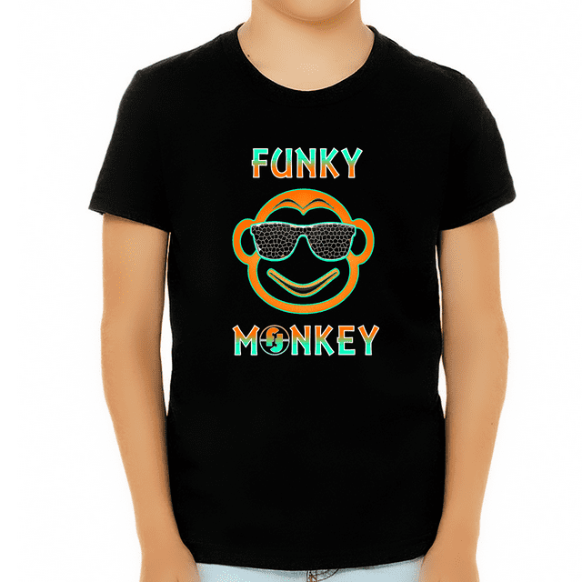 Funny T Shirts for BOYS - Funky Monkey Funny Shirts Boys Gamer Gifts ...