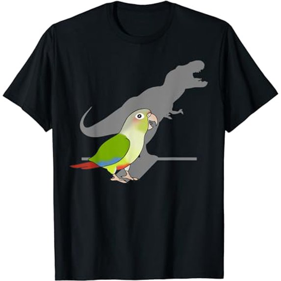 Funny T-rex Cinnamon Conure, Dinosaur Parrot, Birb memes T-Shirt ...