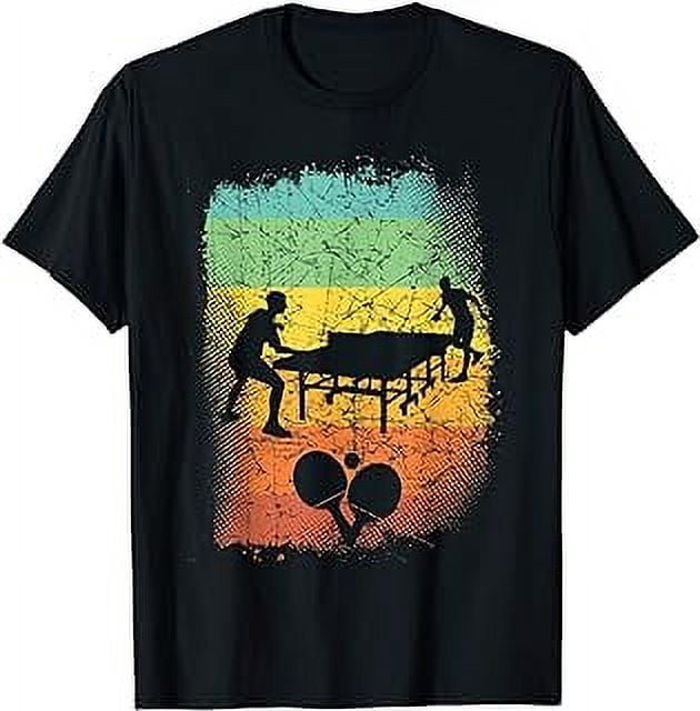 Funny Table Tennis Player Gift Vintage Table Tennis T-Shirt - Walmart.com