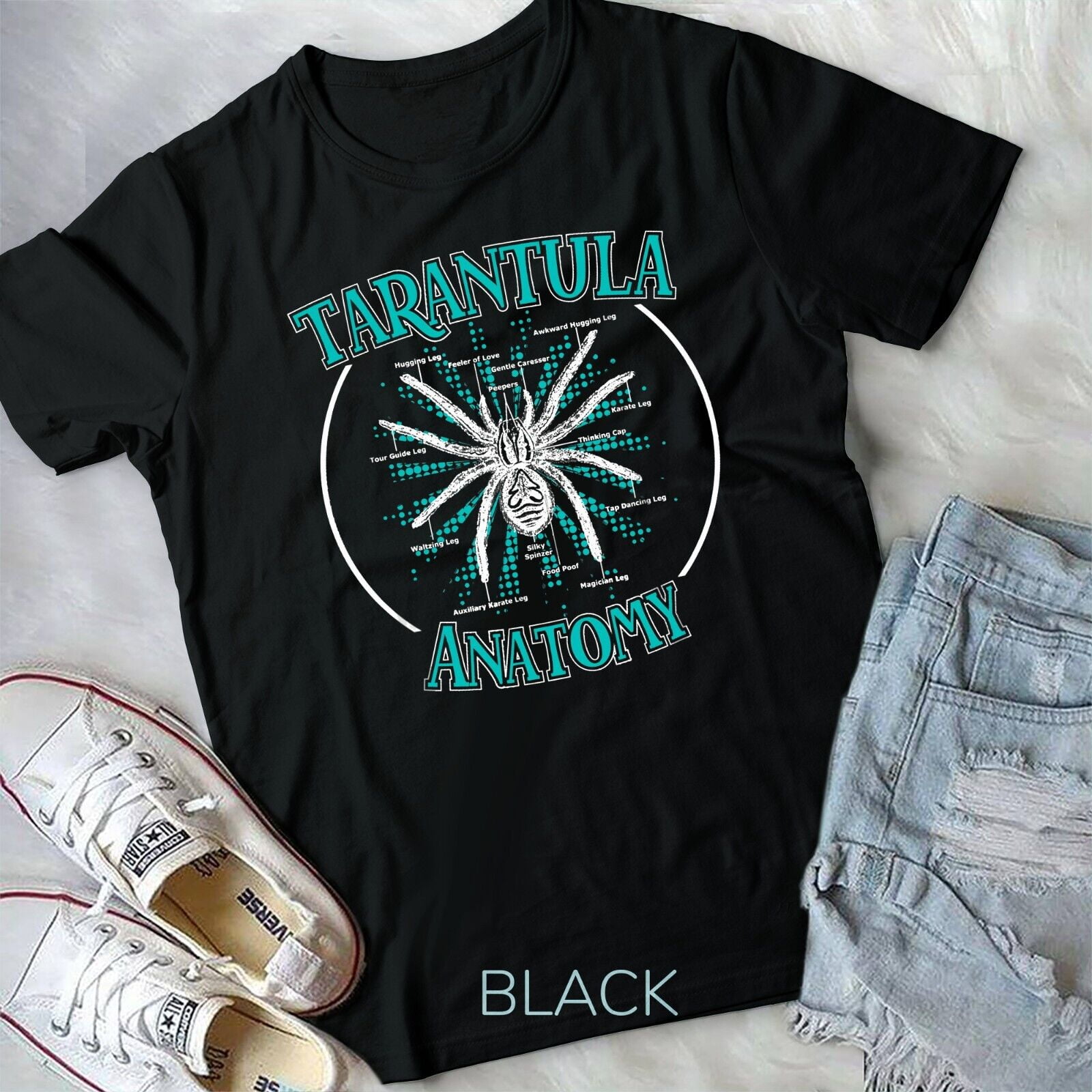Funny Tarantula Spider T Anatomy Shirt Gift Men Women T-Shirt Unisex T ...