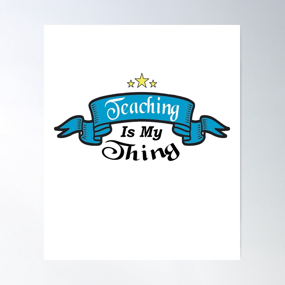 Funny Teacher Shirt Teaching Is My Thing , Gift Idea For Lovers Of ...