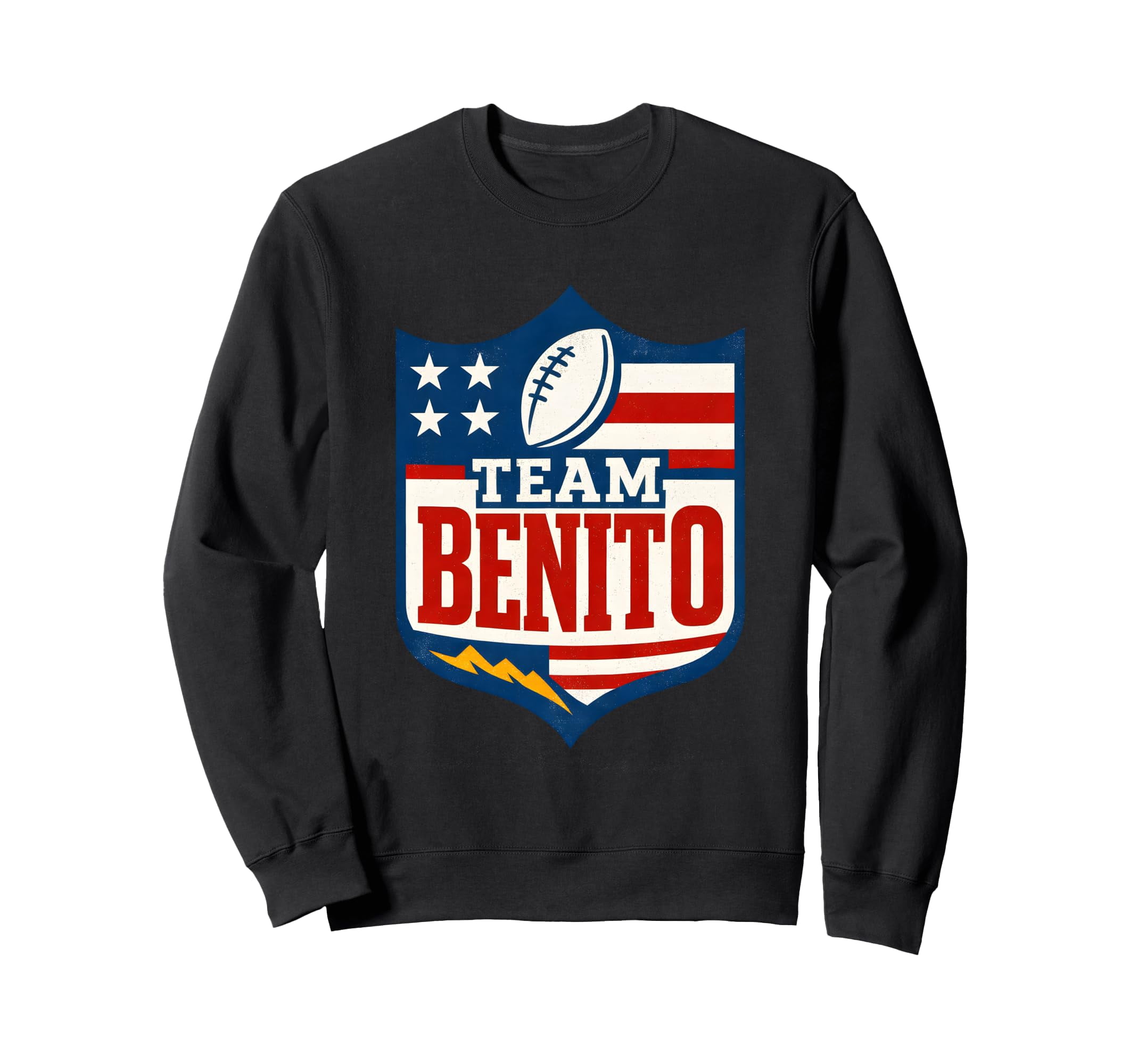 Funny Team Sports Game 2026 Sweatshirt with Bold Shield Design and ...