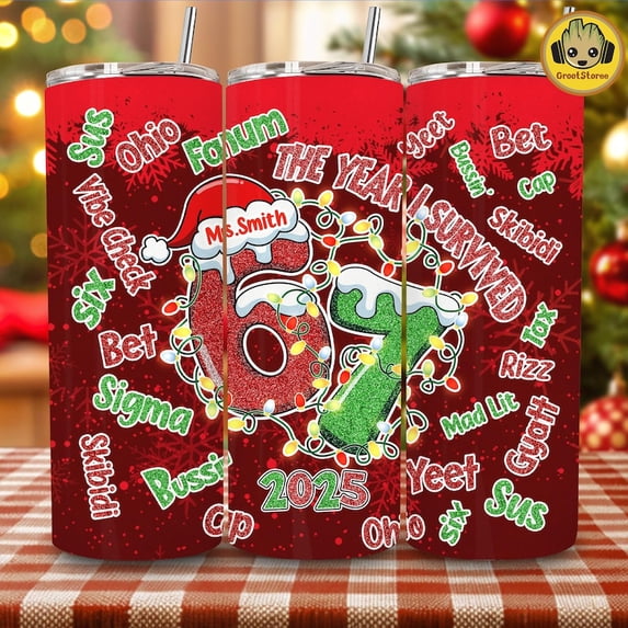 Funny Teenager Meme PNG, Custom Six Seven 20oz Tumbler Wrap Design, Gen ...