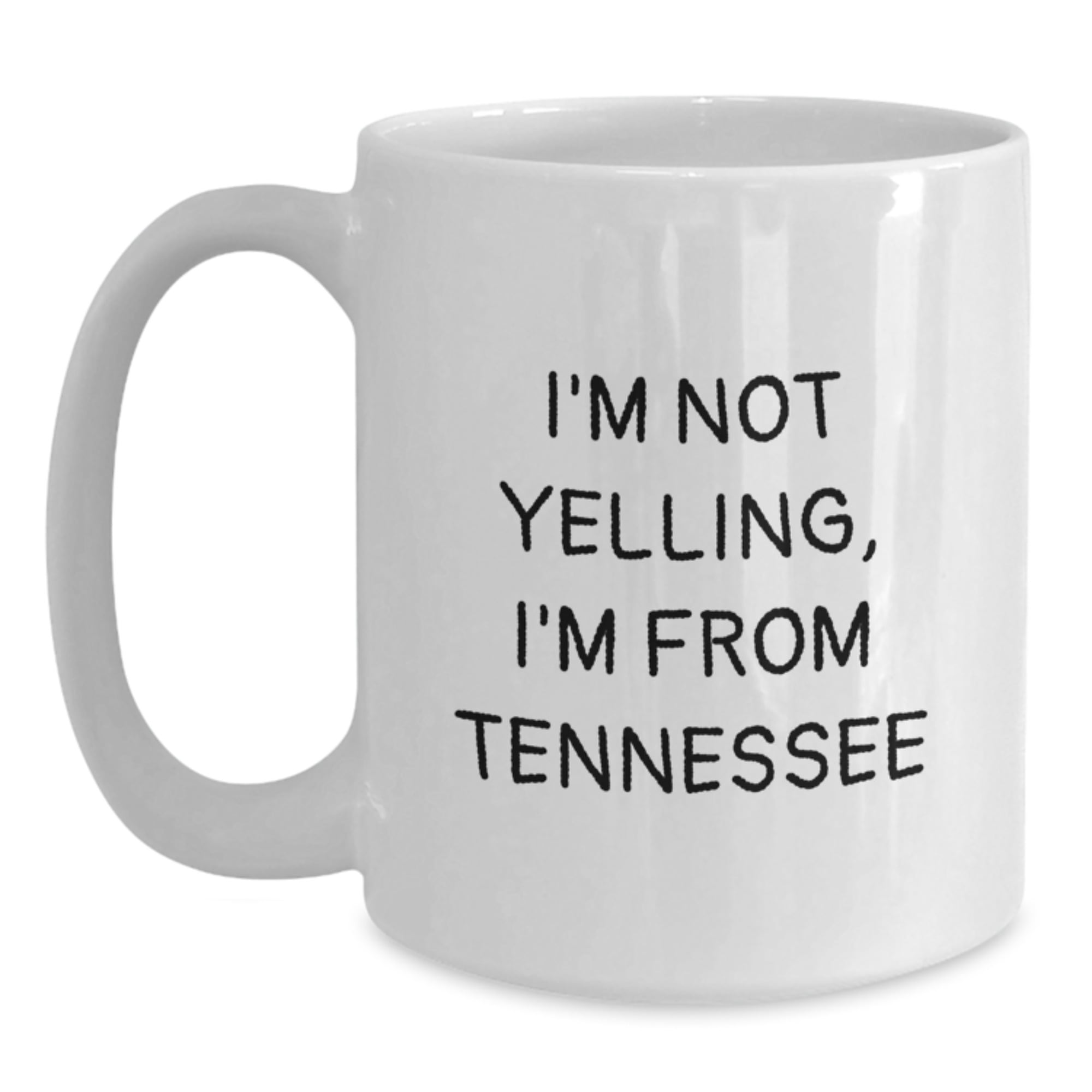 Funny Tennessee Gifts from Men, White Coffee Mugs, Valentine's Unique ...