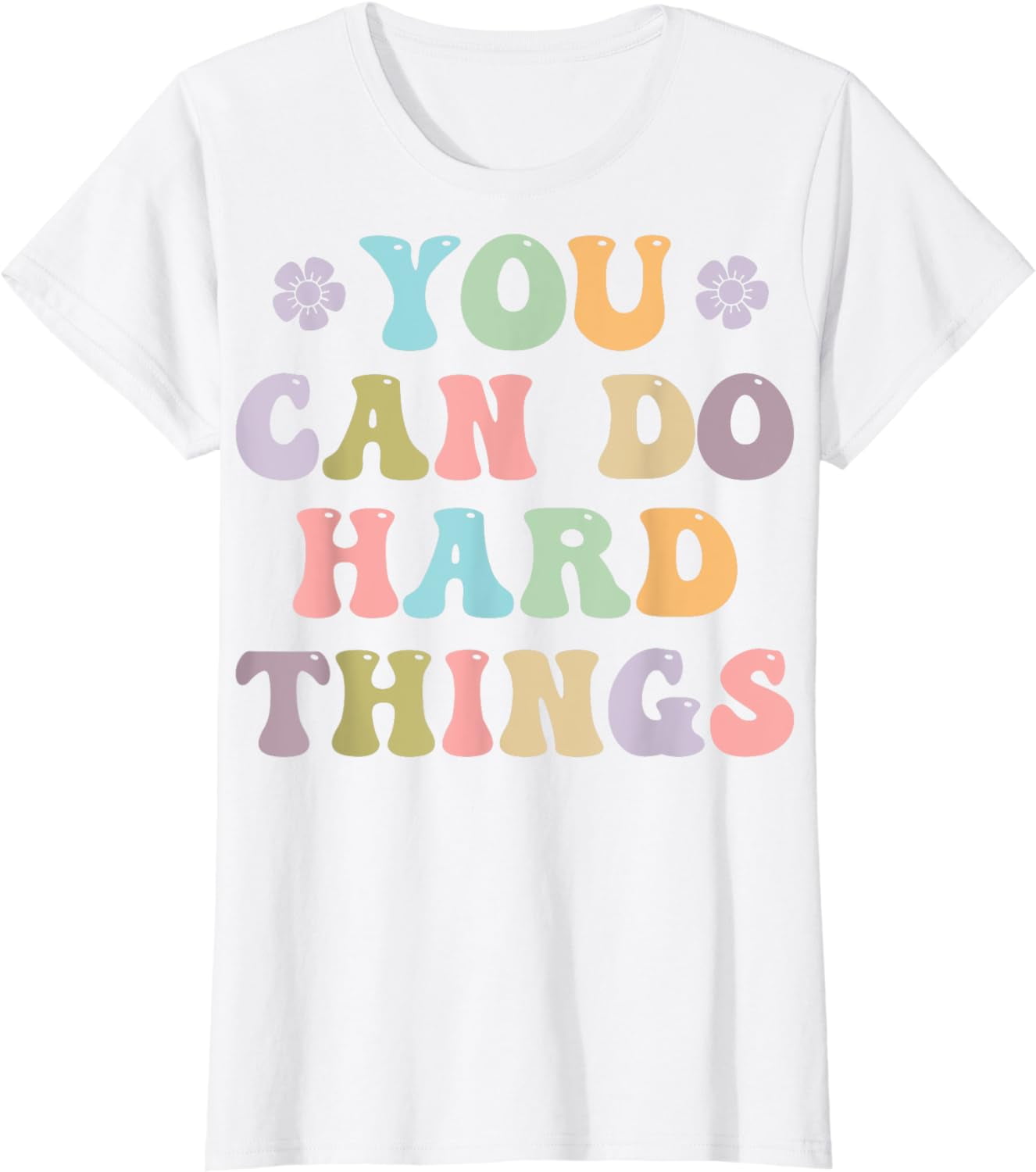Funny Test Day You Can Do Hard Thing Motivational Students T-Shirt ...