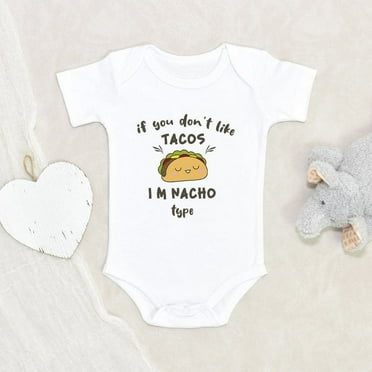 Taco 'Bout Cute - Funny Lil Adorable Tacos Mexican Food Lover - Cute One-Piece Infant Baby ...