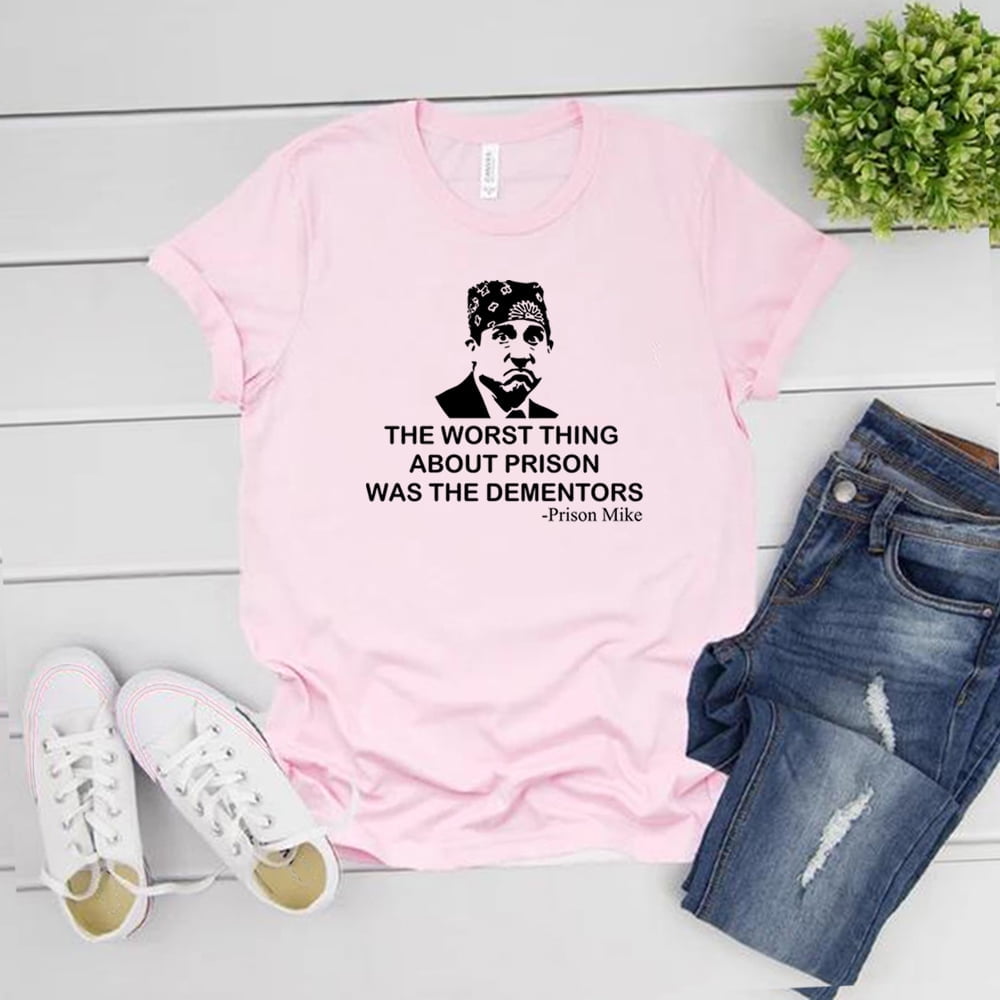 Funny The Office Shirts Prison Mike T-Shirt The Office Fan Shirt ...
