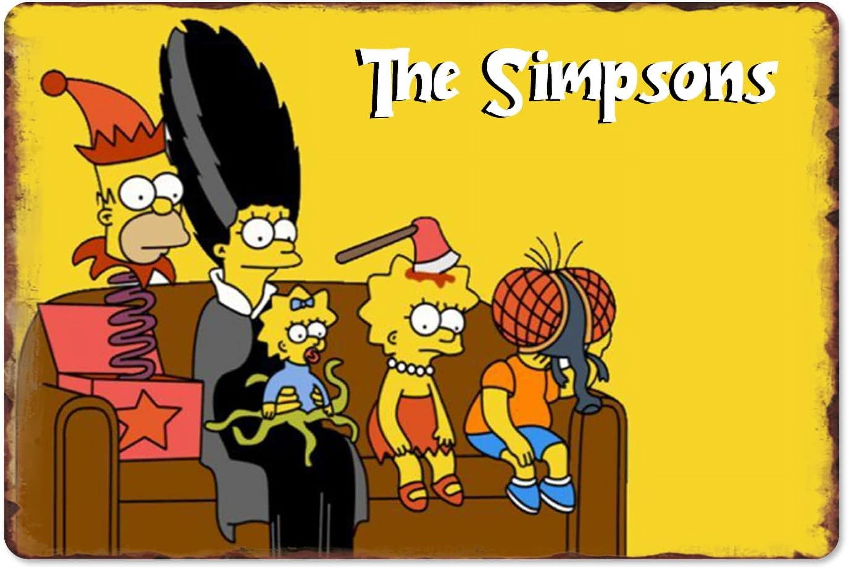 Funny The Simpsons Cartoon Jigsaw Puzzles 500 Pieces For Adults ...