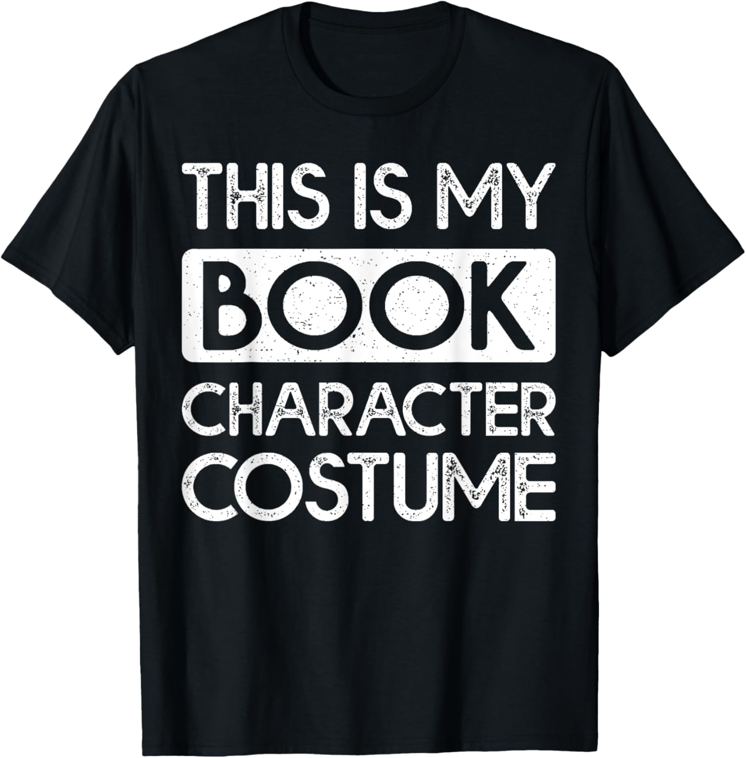 Funny This Is My Book Character Costume Halloween T-Shirt - Walmart.com
