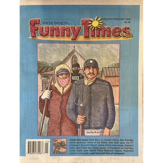 Funny Times Magazine January February 2026 - Walmart.com