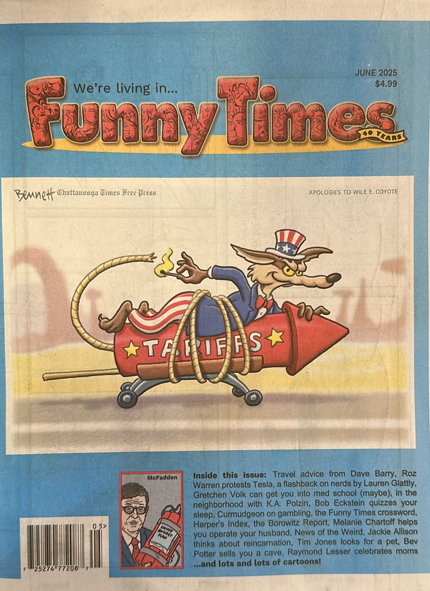 Funny Times Magazine June 2025 - Walmart.com