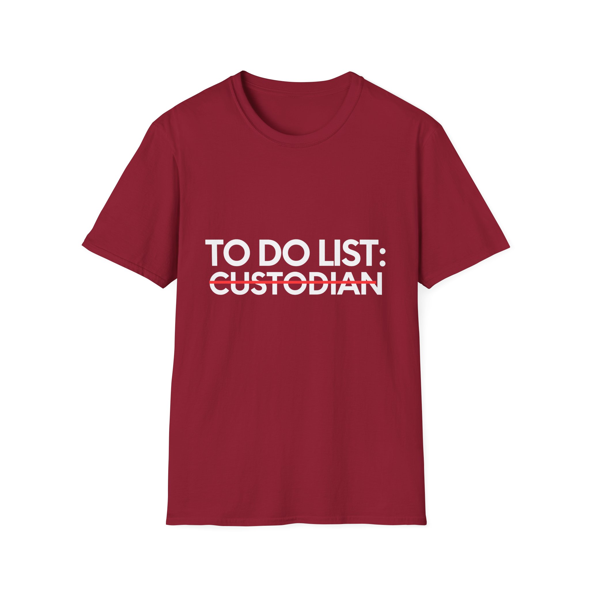 Funny To Do List Custodian Retirement Worker Celebrations Novelty ...