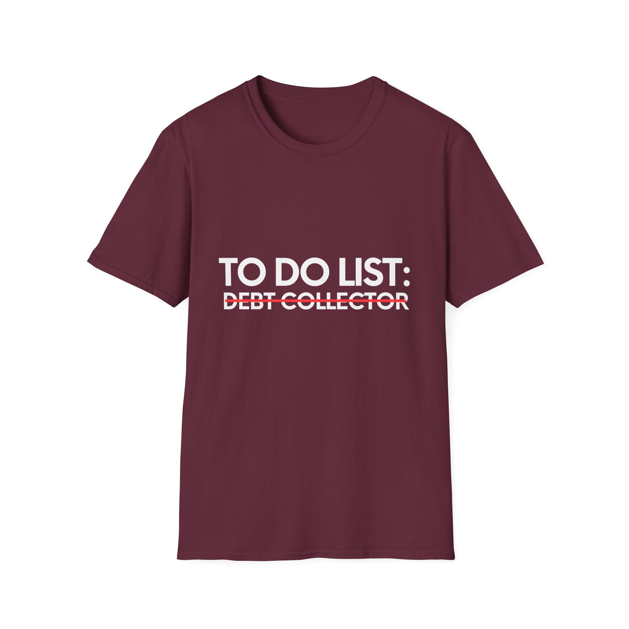 Funny To Do List Debt Collector Retired Worker Women Men Novelty School ...