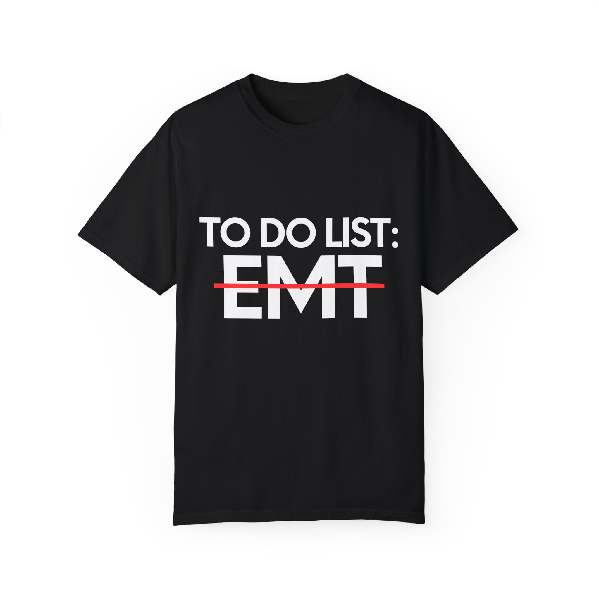 Funny To Do List EMT Retirement Worker Paramedic Medic Novelty Retired ...