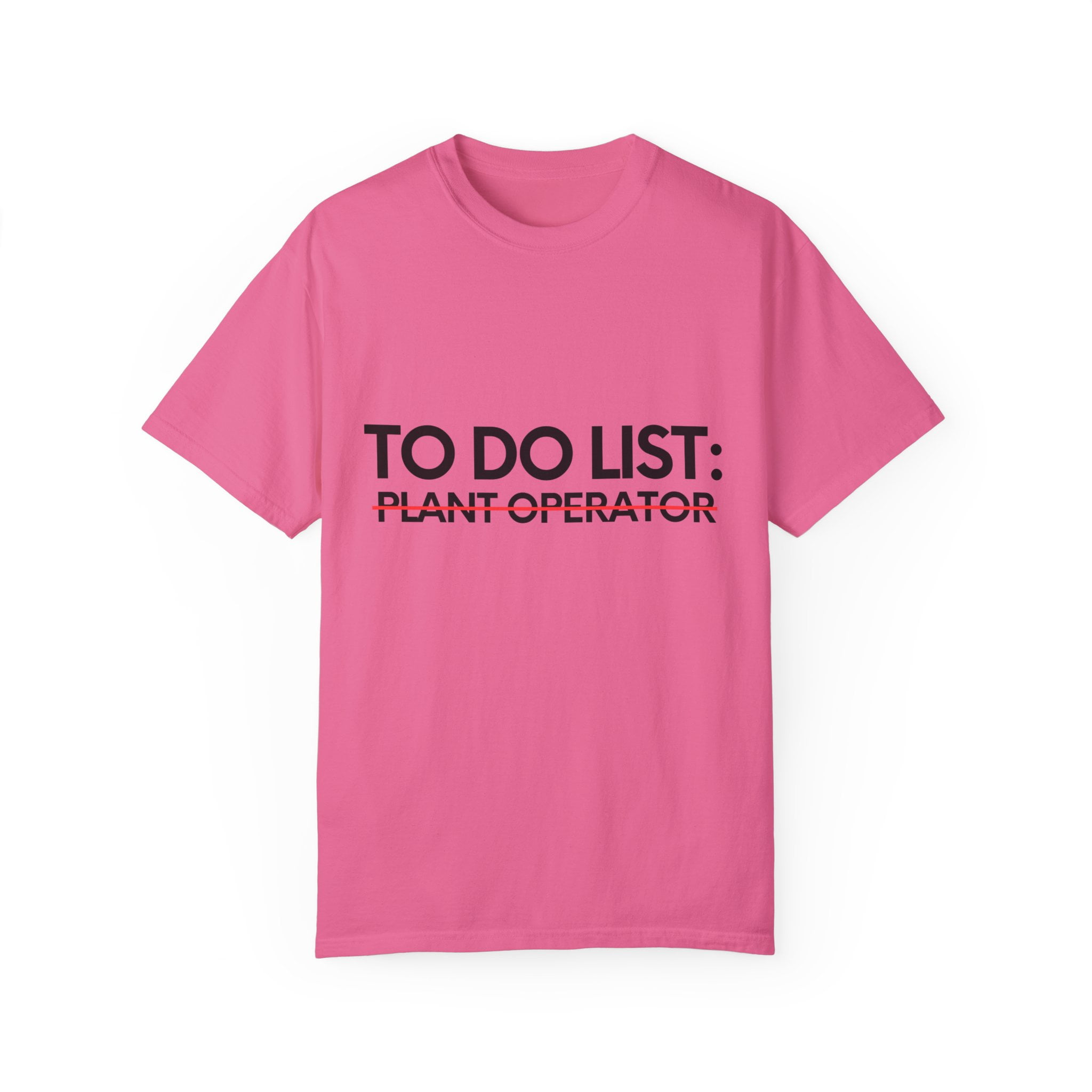 Funny To Do List Plant Operator Retirement Worker Operator Novelty ...