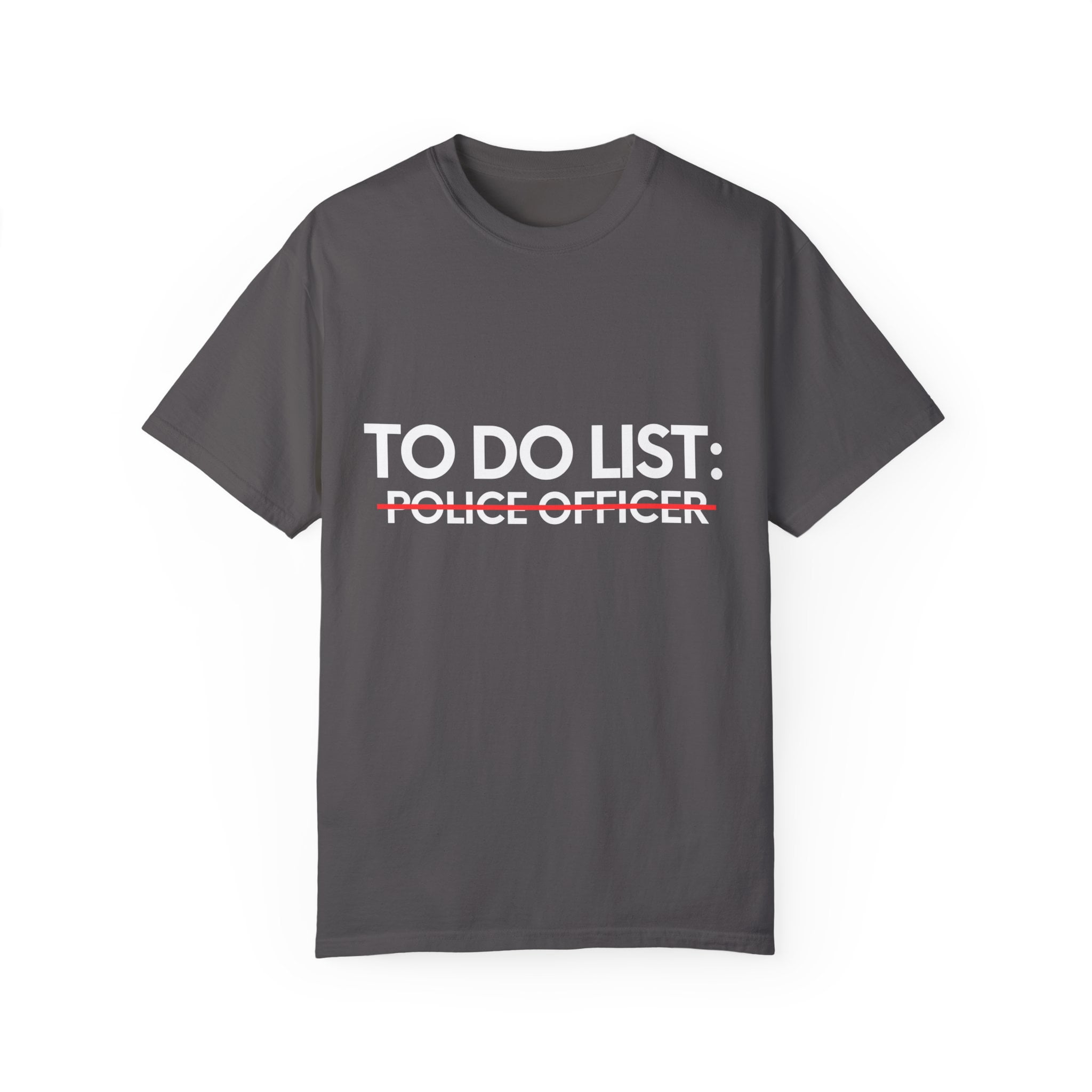 Funny To Do List Police Officer Retired Worker Women Men Novelty School ...