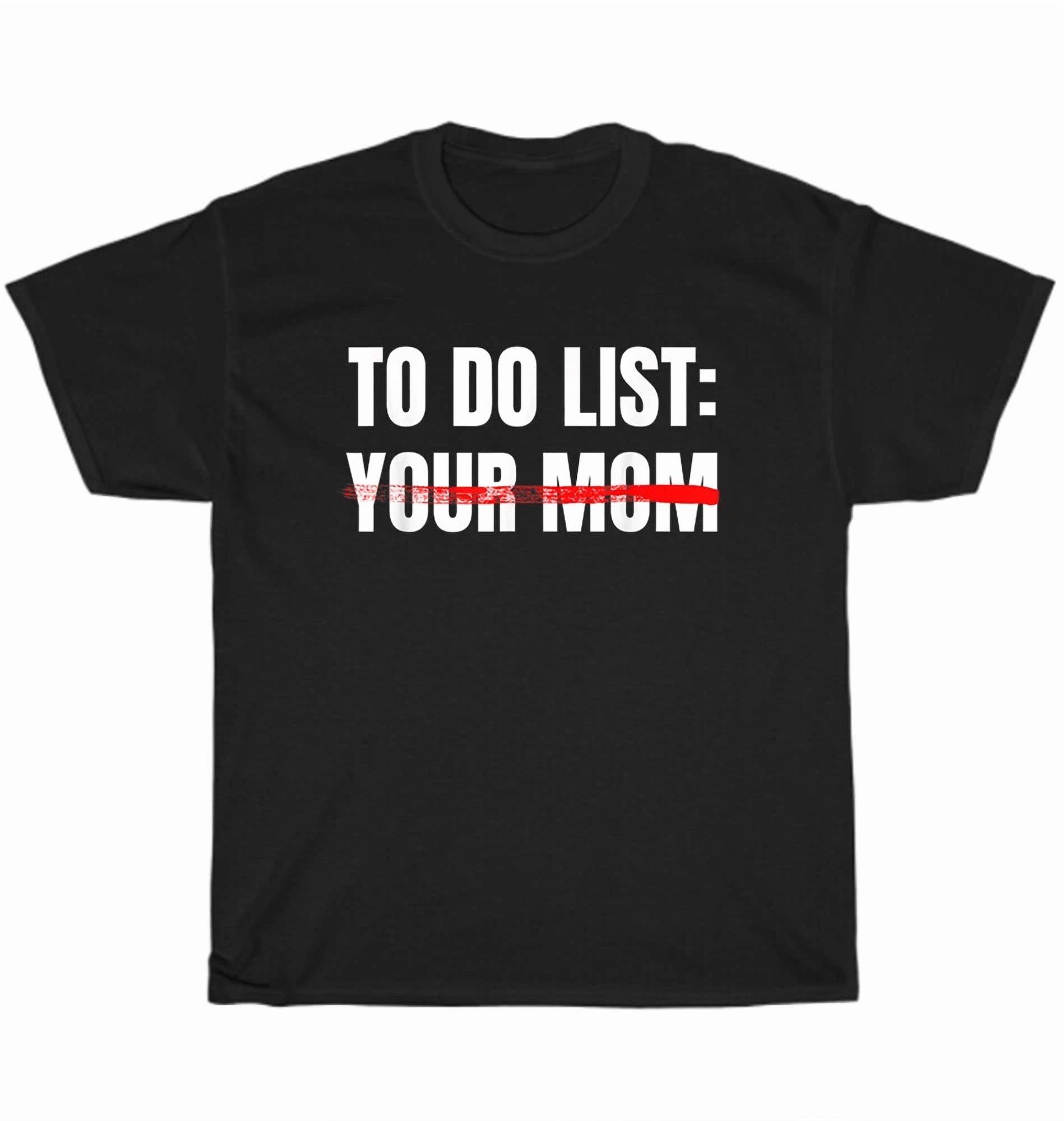 Funny To Do List for Men and Women Sarcastic Humor Everyday Gift up to ...
