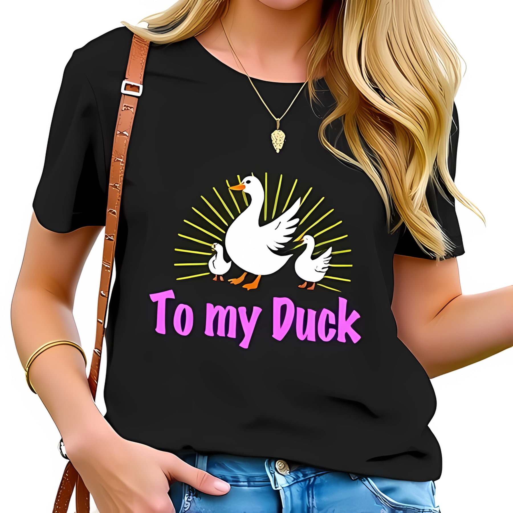 Funny "To My " Graphic T-Shirt for Women - Cute Design with - Short ...